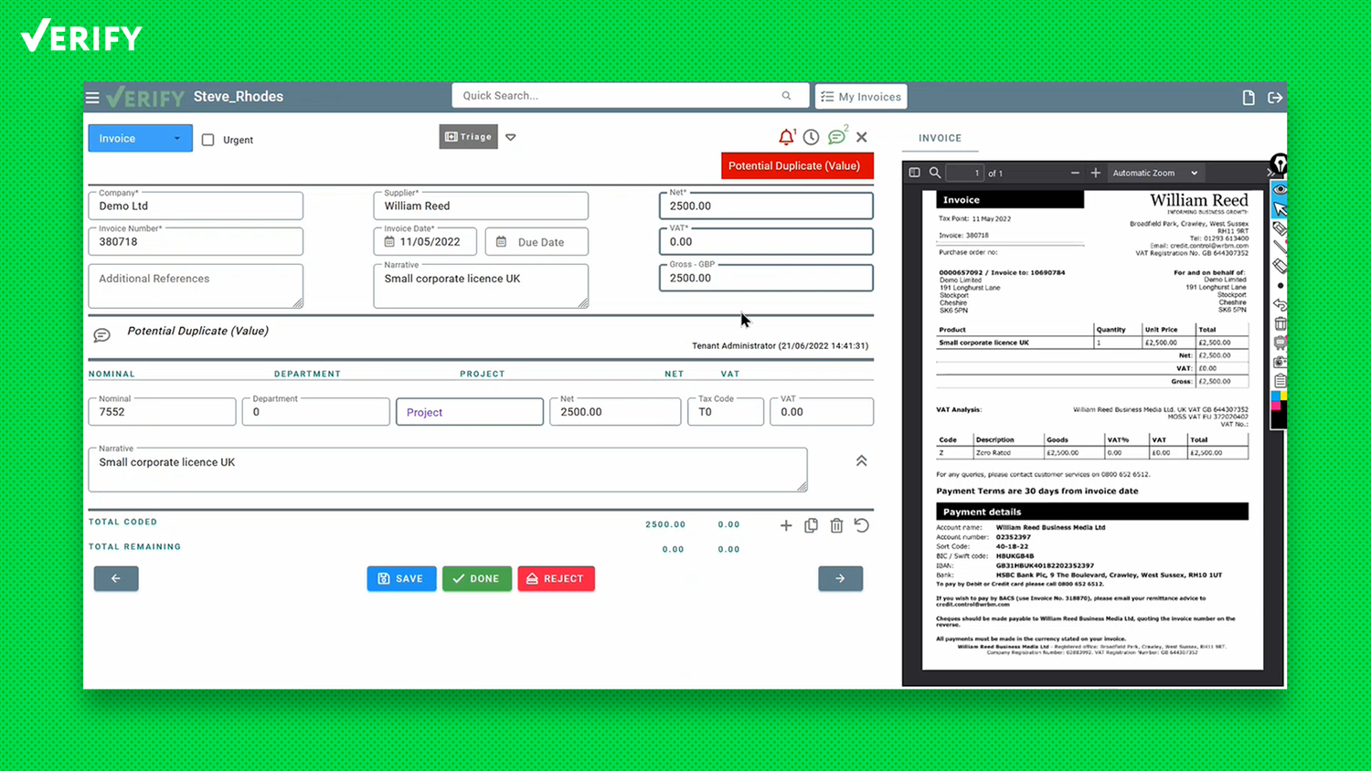 Agilico Verify | SAGE UK Marketplace